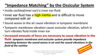 Sense of hearing , physiological anatomy anatomy ear | PDF