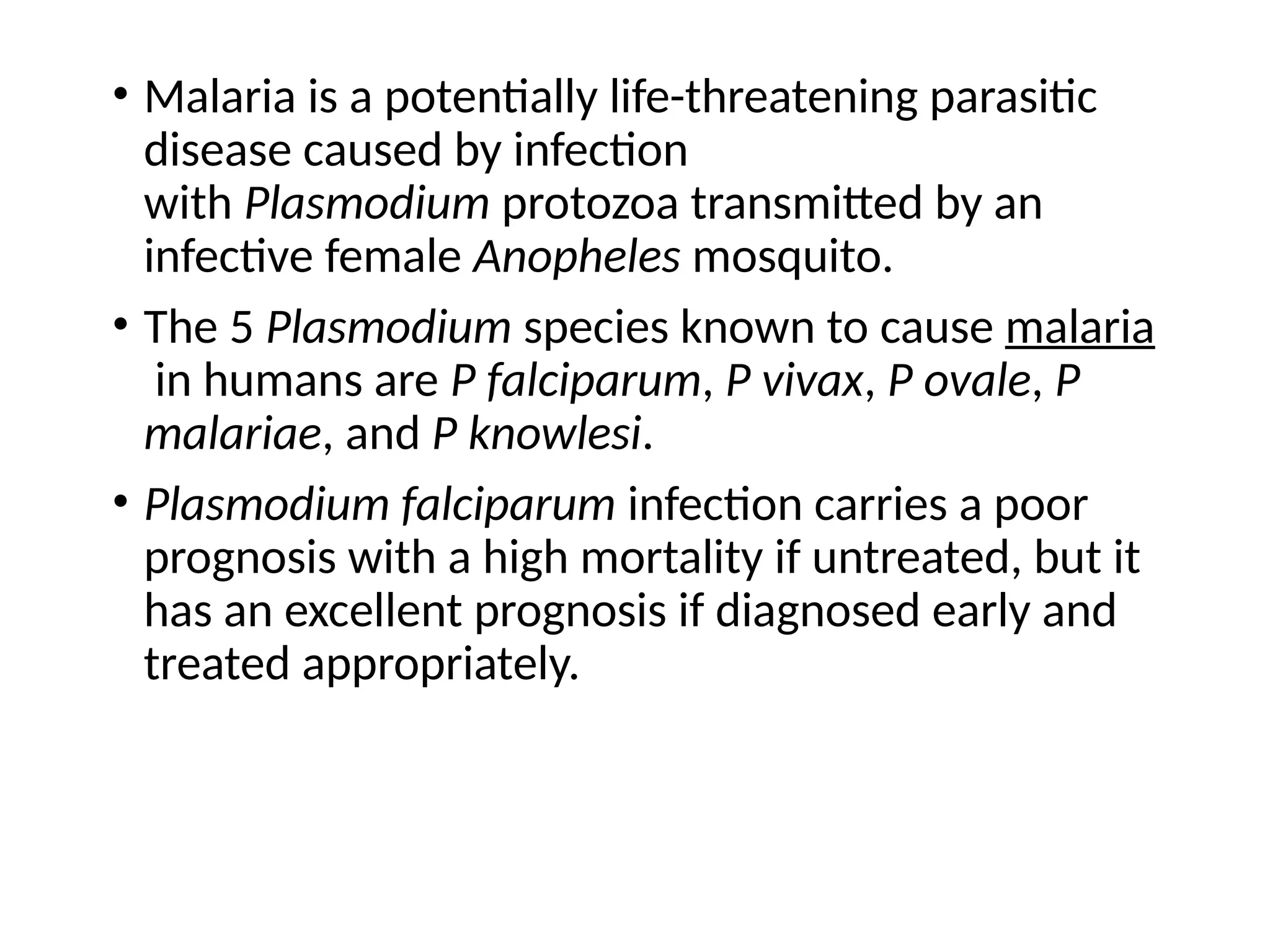 MALARIA PPT PRESENTATION REPORT AND SUMMARY | PPTX