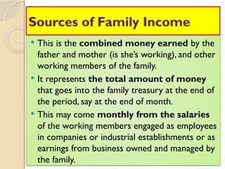 1. EPP-SOURCES OF FAMILY INCOME.pptxKHIHK | PPTX