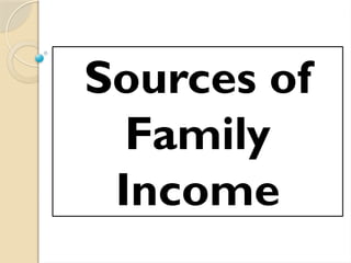 1. EPP-SOURCES OF FAMILY INCOME.pptxKHIHK | PPTX