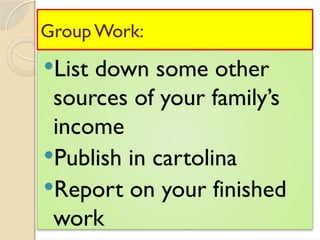 1. EPP-SOURCES OF FAMILY INCOME.pptxKHIHK | PPTX