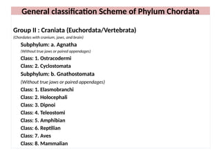 1. Agnatha; General characters and classification.pptx