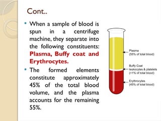 1. Blood and its components.pptx anatomy | PPTX