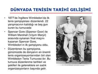 1. Tenisin Tarihsel Gelişimi.pdf tenis sporu | PDF