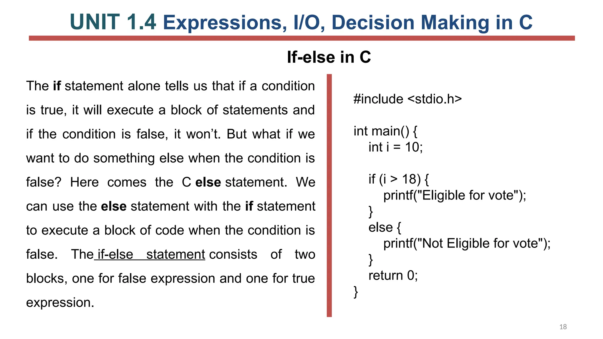 C Programming Language for Beginners with algorithm | PPTX