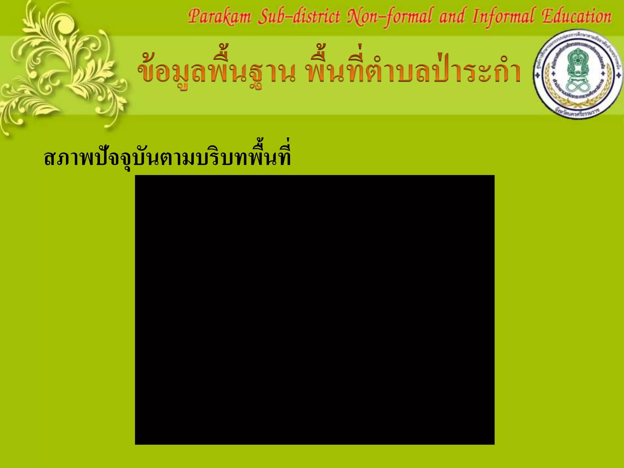 นำเสนอผลการปฏิบัติงานไตรมาส1 2558 | PPTX