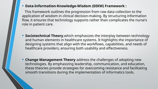 Nursing Informatics in clinical system of health | PPTX