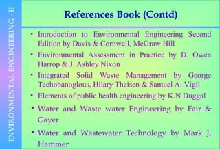 Lecture about Environmental engineerings | PPT