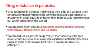 1. Selective toxicity and parasite resistances.pptx