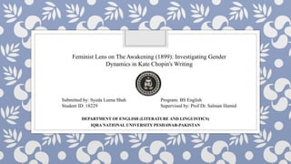 1. Feminist Lens on The Awakening (1899).pptx