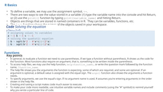 1.R-Basics Software & Programing power point | PPTX