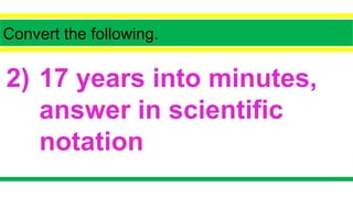 Conversion of Units, Physics, Acceleration | PPTX