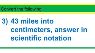 Conversion of Units, Physics, Acceleration | PPTX