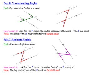 1. Angle Facts.ppt tells angle you abotu | PPT