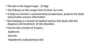 1. Structure and function of skin slideshare.pptx