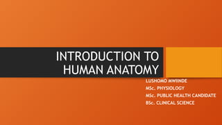 1. Introduction to Human Anatomy, Chapter 1.pptx