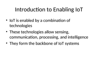Evolution of IoT FROM INTRODUCTION TO IOT | PPT