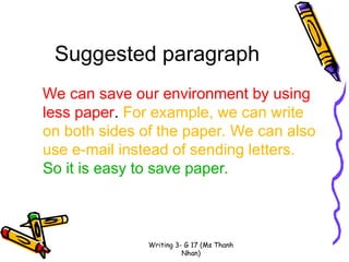 How To Write A Good Paragraph. Paragraphs are used to organise writing ...