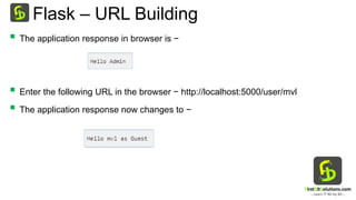 Comprehensive Guide to Flask Web Framework in Python | PPTX