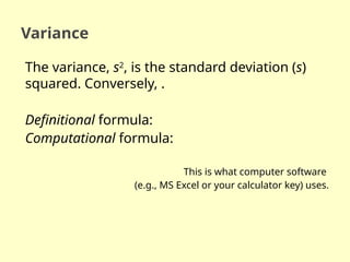 Comprehensive Introduction to Descriptive Statistics: Measures and ...