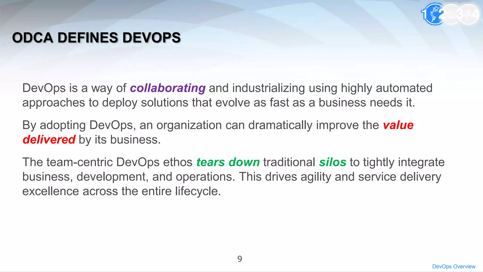 ODCA DevOps: Magnifying Business Value | PPT