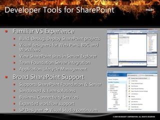 Session 3 - Developer Tools-Sharepoint firestarter-paul yuknewicz | PPT