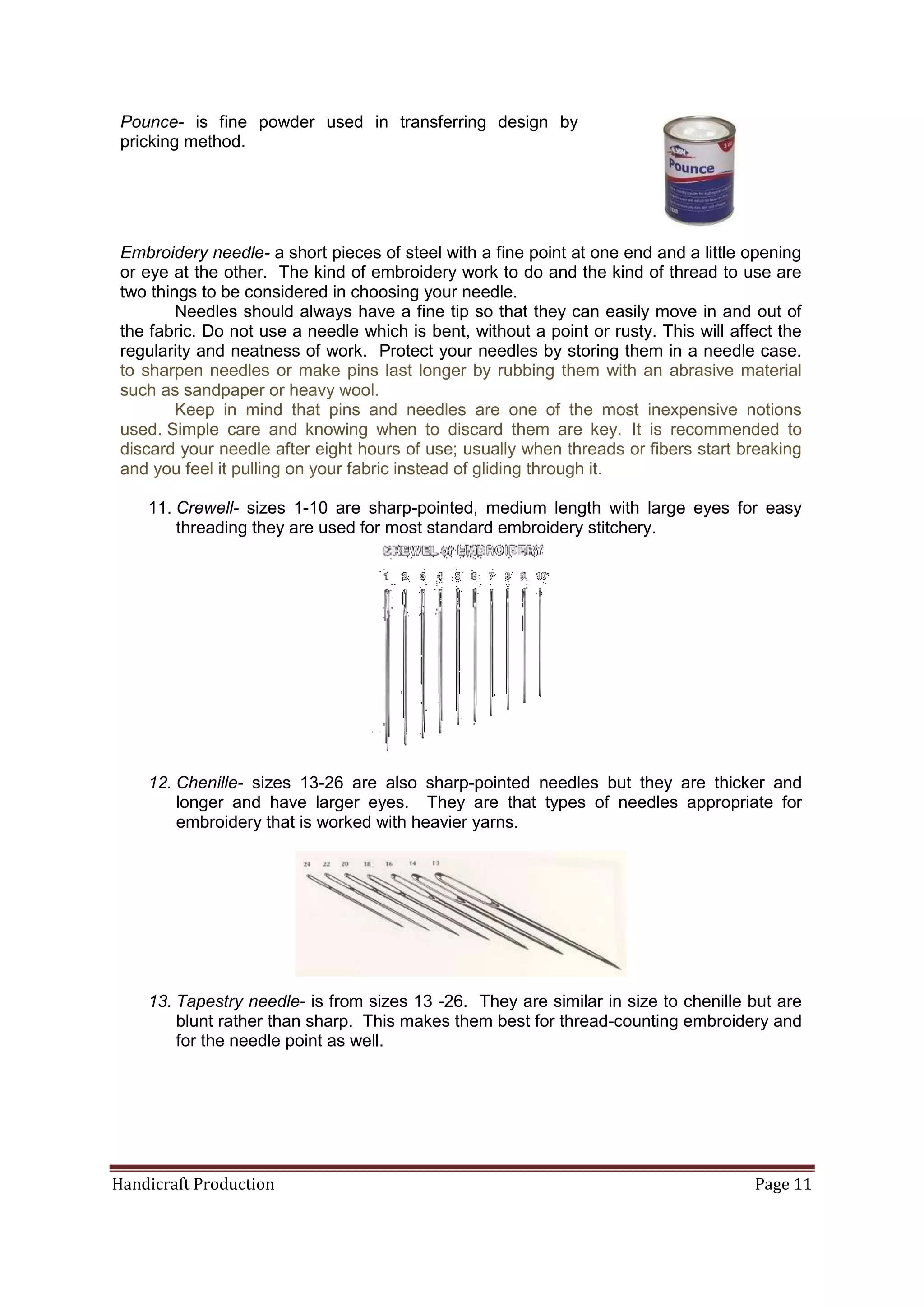 K-12 Module in T.L.E. Grade 8 Second Grading (Handicrafts) | PDF