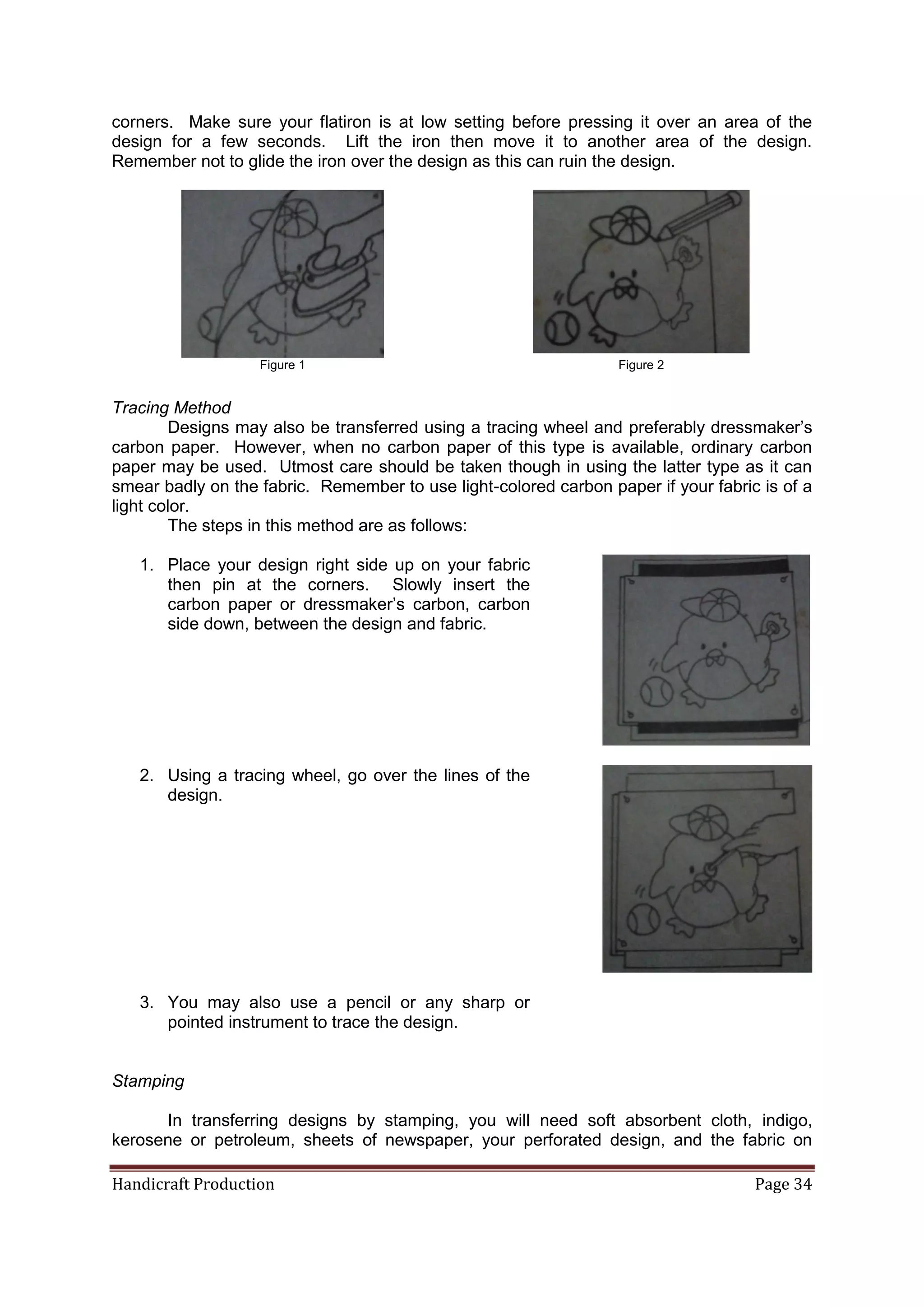 K-12 Module in T.L.E. Grade 8 Second Grading (Handicrafts) | PDF