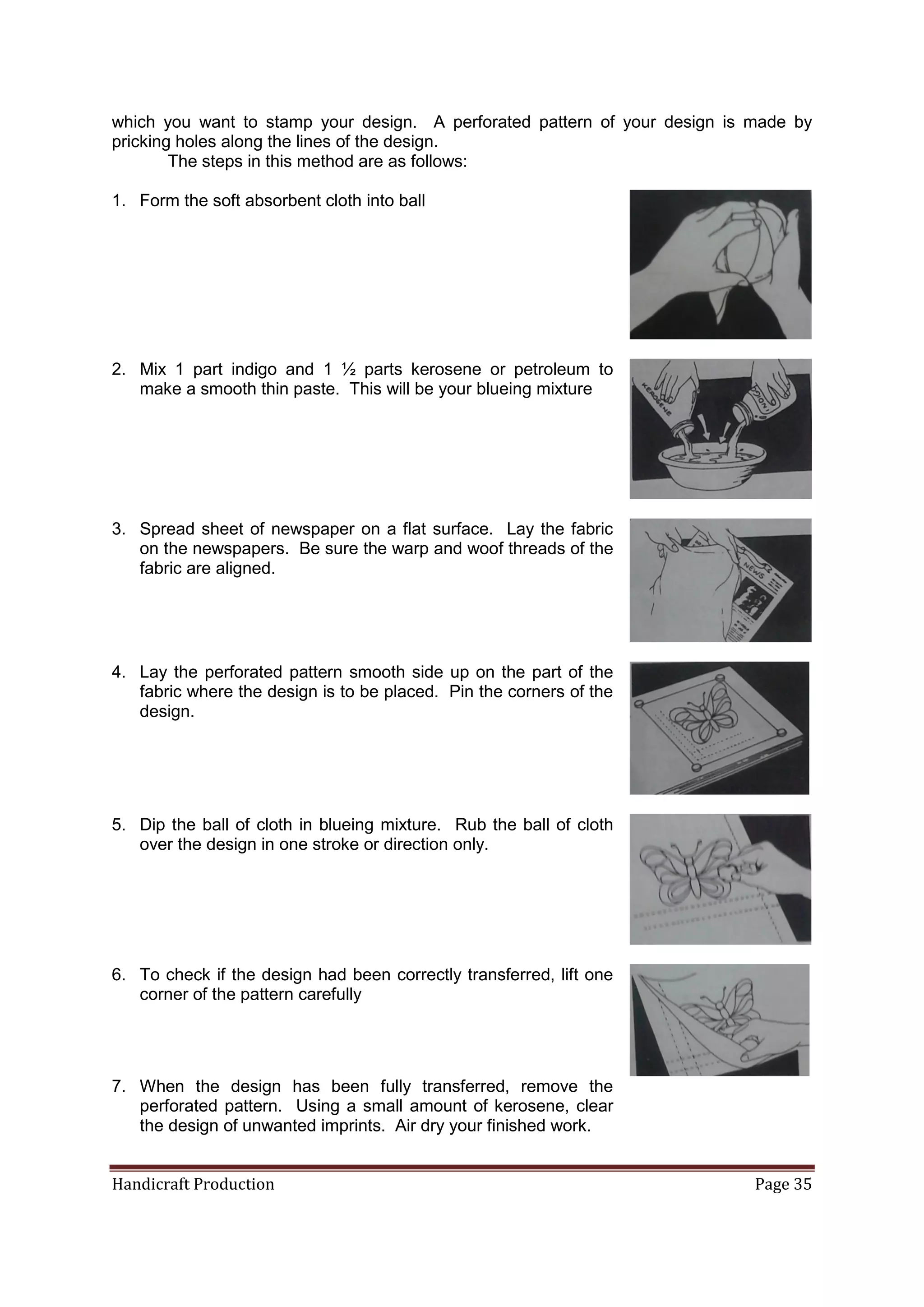 K-12 Module in T.L.E. Grade 8 Second Grading (Handicrafts) | PDF