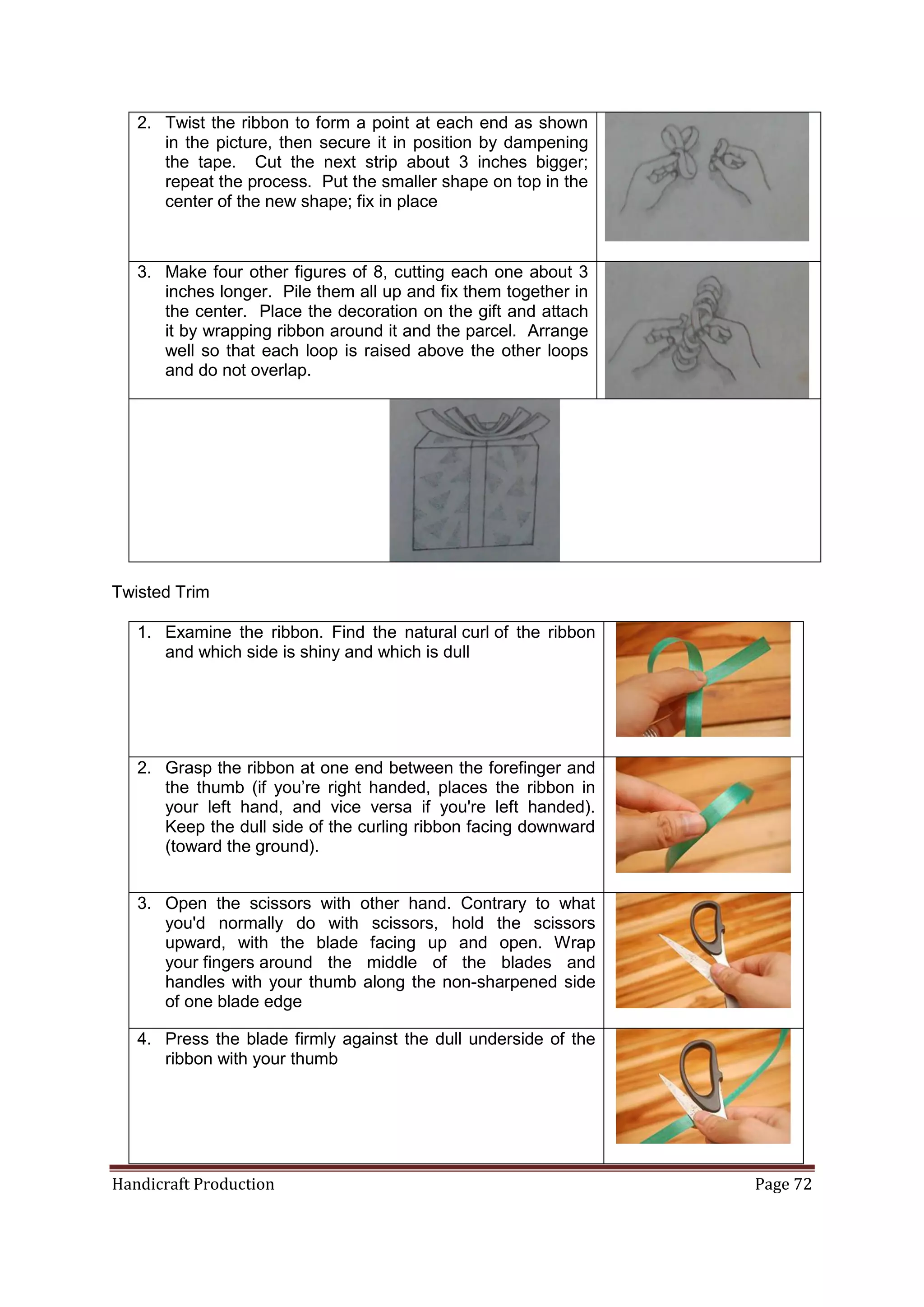K-12 Module in T.L.E. Grade 8 Second Grading (Handicrafts) | PDF