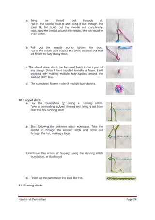 K-12 Module in T.L.E. Grade 8 Second Grading (Handicrafts) | PDF