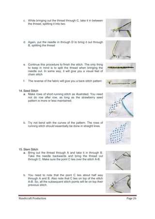 K-12 Module in T.L.E. Grade 8 Second Grading (Handicrafts) | PDF