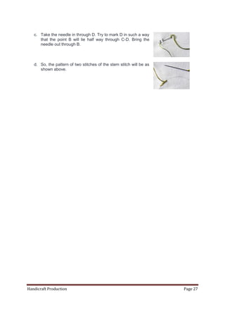 K-12 Module in T.L.E. Grade 8 Second Grading (Handicrafts) | PDF