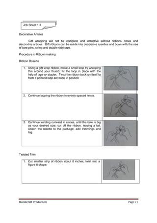 K-12 Module in T.L.E. Grade 8 Second Grading (Handicrafts) | PDF