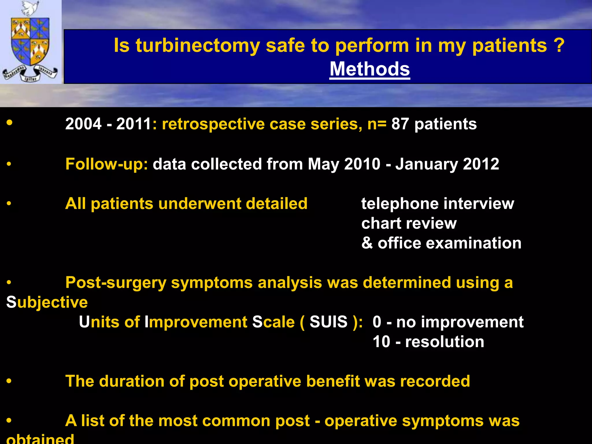 Role for Turbinectomy In the Crowded Nasal Airway, Is Empty Nose ...