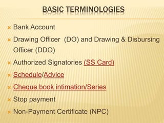 1 2 a-banking basic terminlogies | PPTX