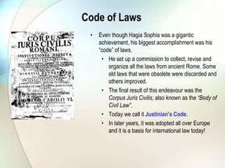 The Age of Justinian | PPTX