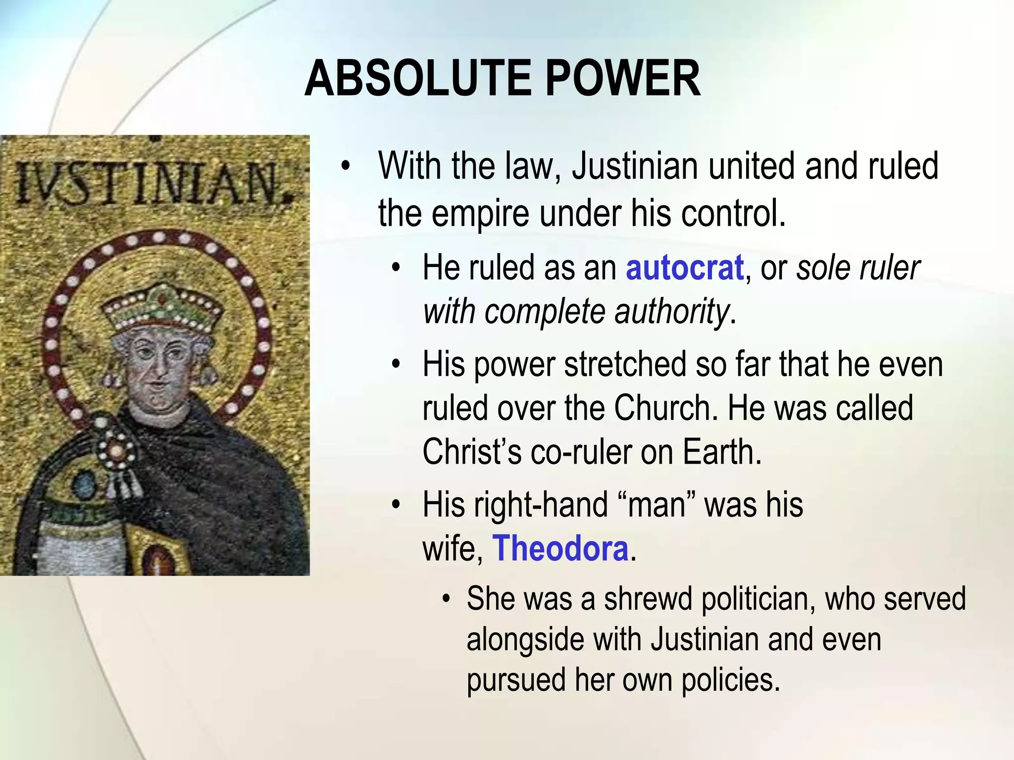 Age of Justinian | PPTX