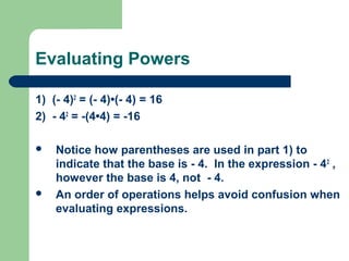 1.2 algebraic expressions and models | PPT