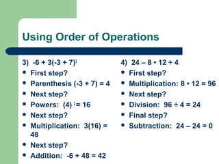 1.2 algebraic expressions and models | PPT