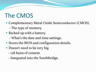 1.2 bios and cmos | PPT