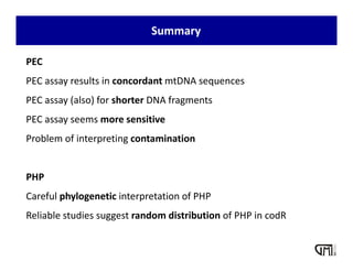 Massively parallel sequencing in forensic genetics | PDF