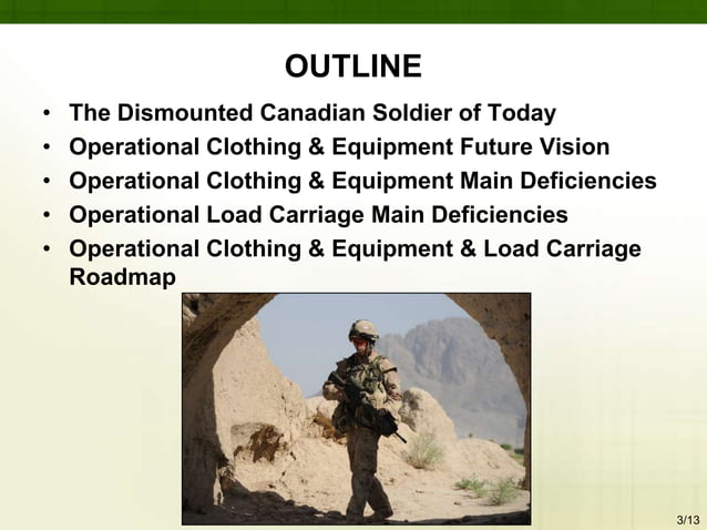 SSTRM - StrategicReviewGroup.ca - Major Dufour PPE Clothing and Load ...