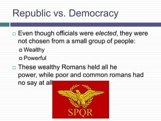 Rome: The Early Republic | PPT