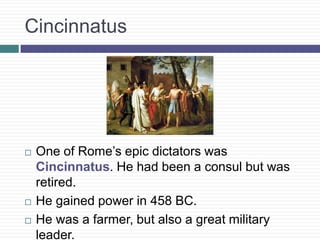 Rome: The Early Republic | PPT