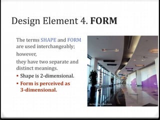 1-1 Elements of Design lecture | PPT