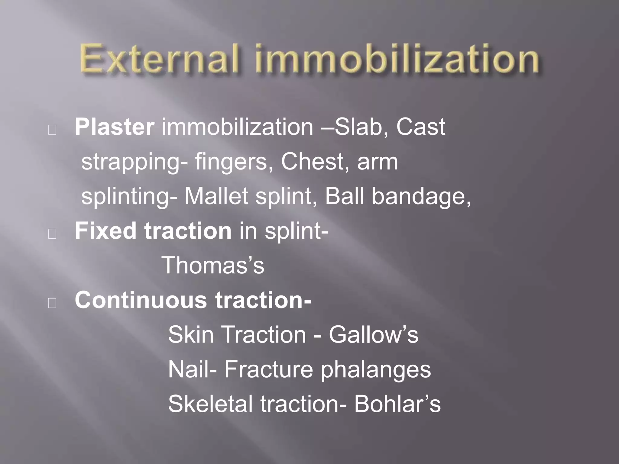 1 2 fracture-classification & management | PPTX
