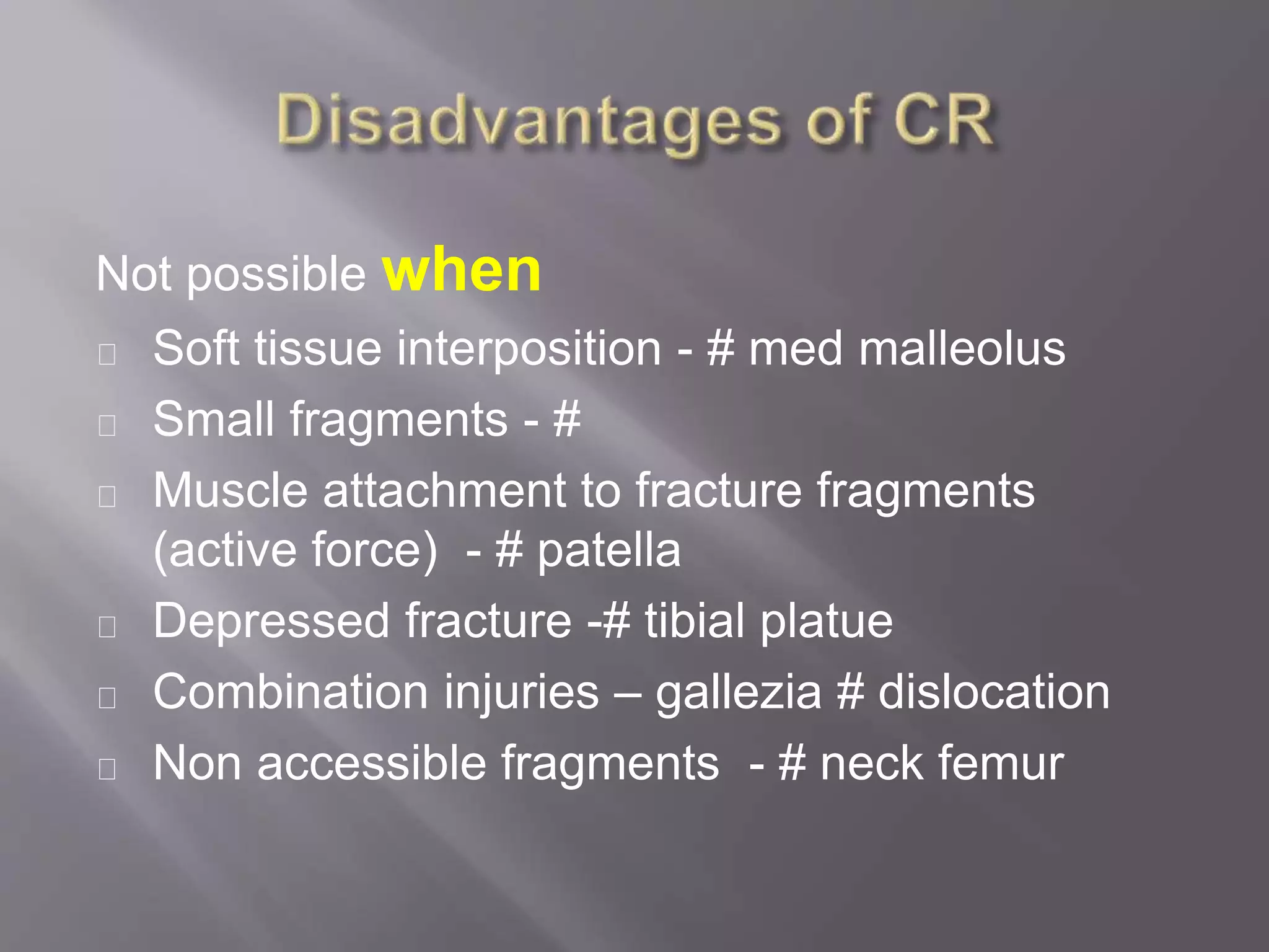 1 2 fracture-classification & management | PPTX