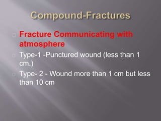 1 2 fracture-classification & management | PPTX
