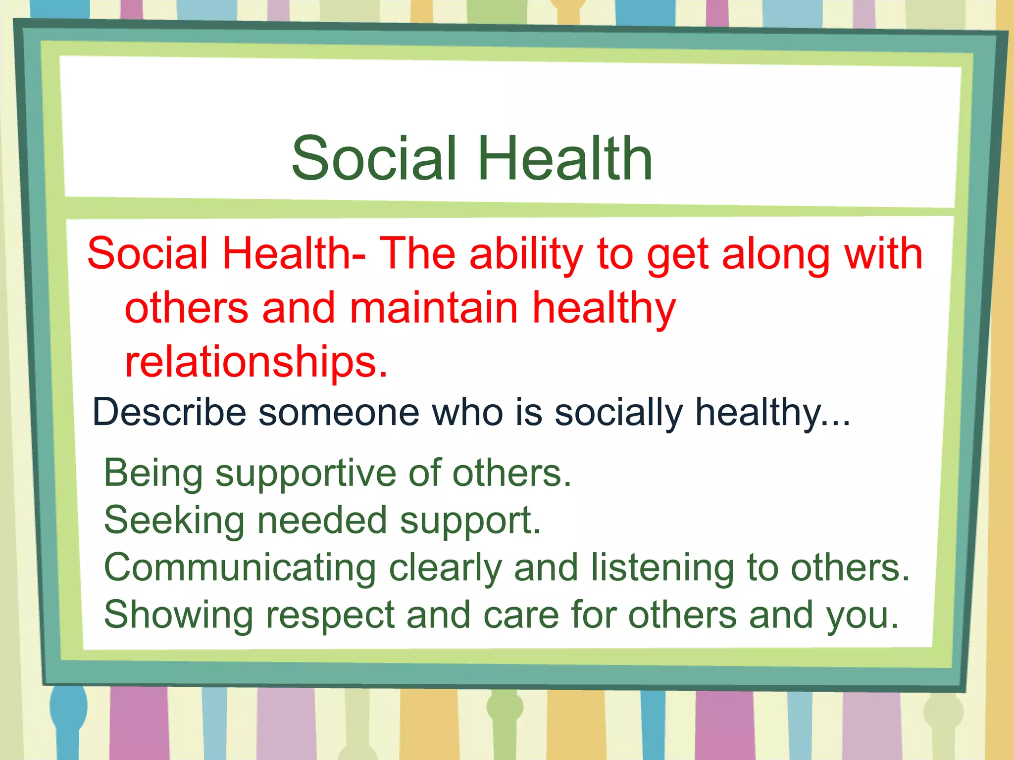 1 2 health areas and health triangle | PPTX